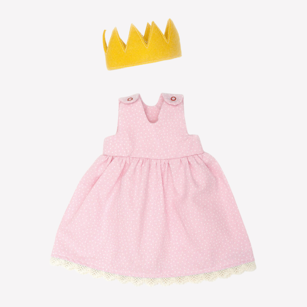 Princess Dress and Crown - 15" Doll Clothing – The Acorn Store