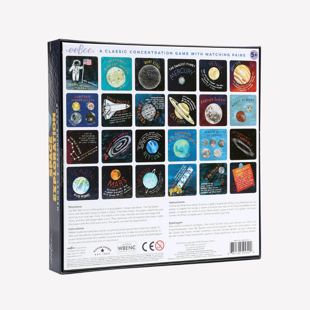 Space Exploration Memory Matching Game – The Acorn Store