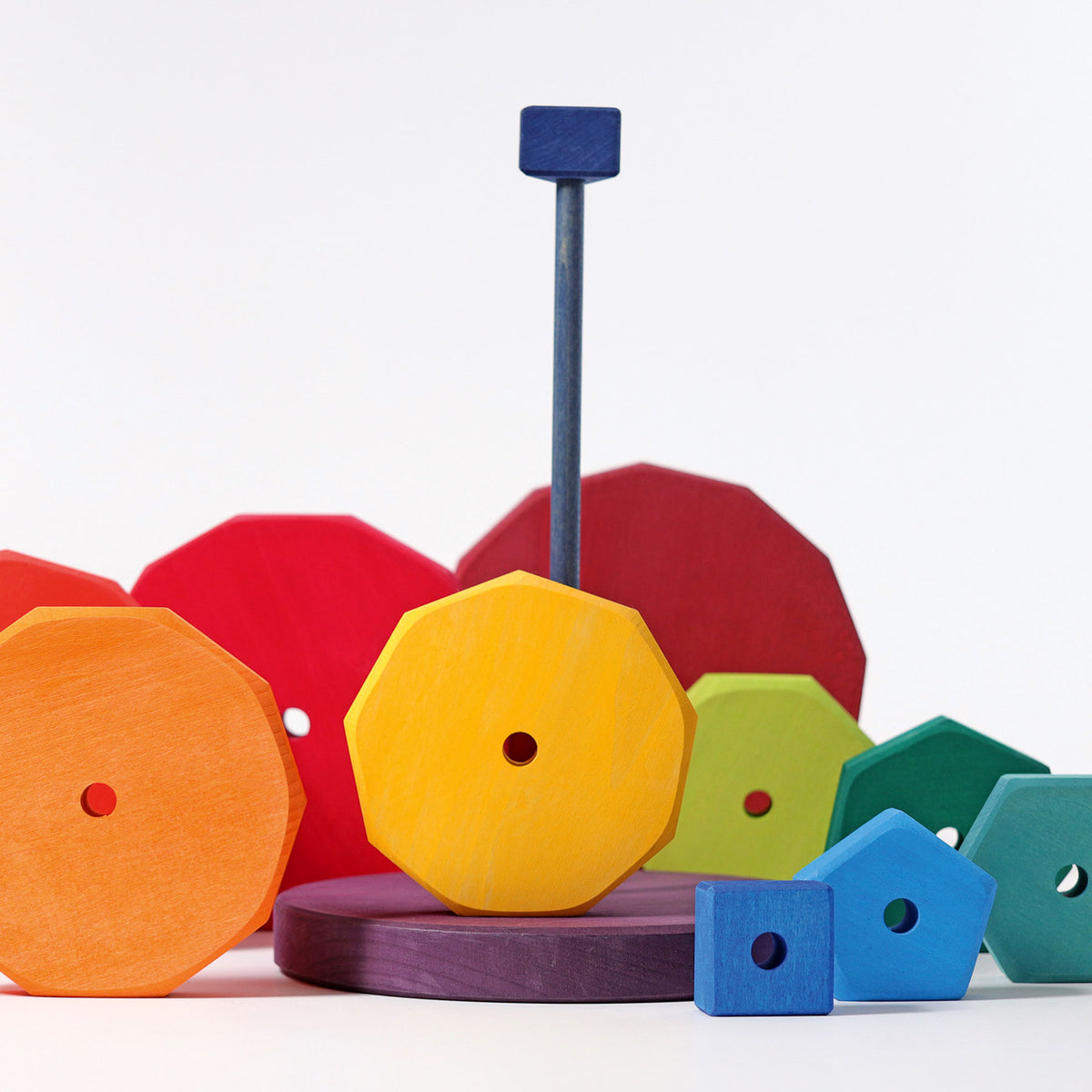 Gimms Wooden Giant Geometrical Stacking Tower – The Acorn Store