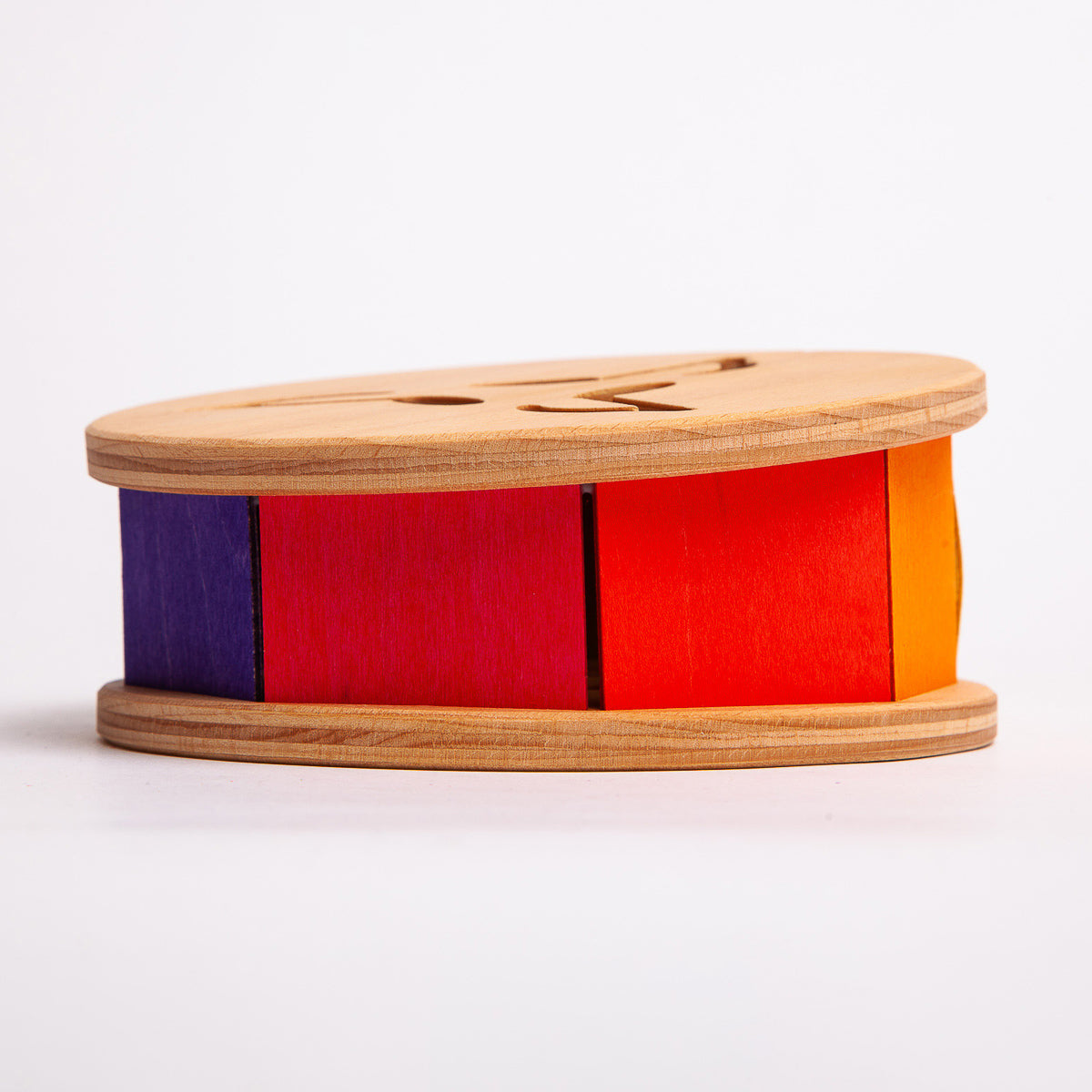 Grimms Wooden Sound and Color Wheel – The Acorn Store