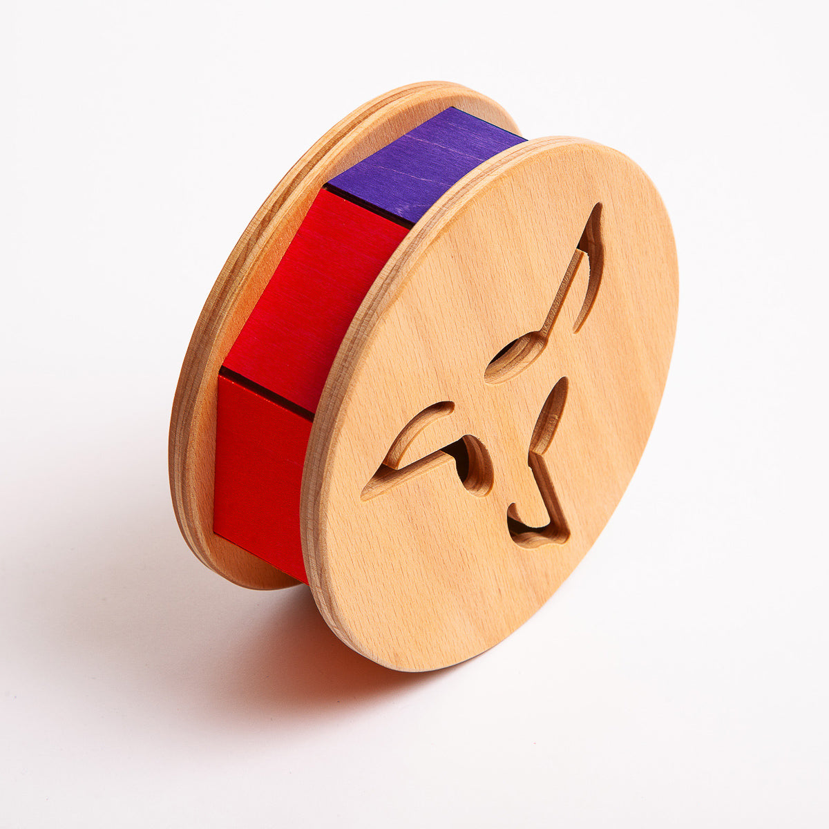 Grimms Wooden Sound and Color Wheel – The Acorn Store