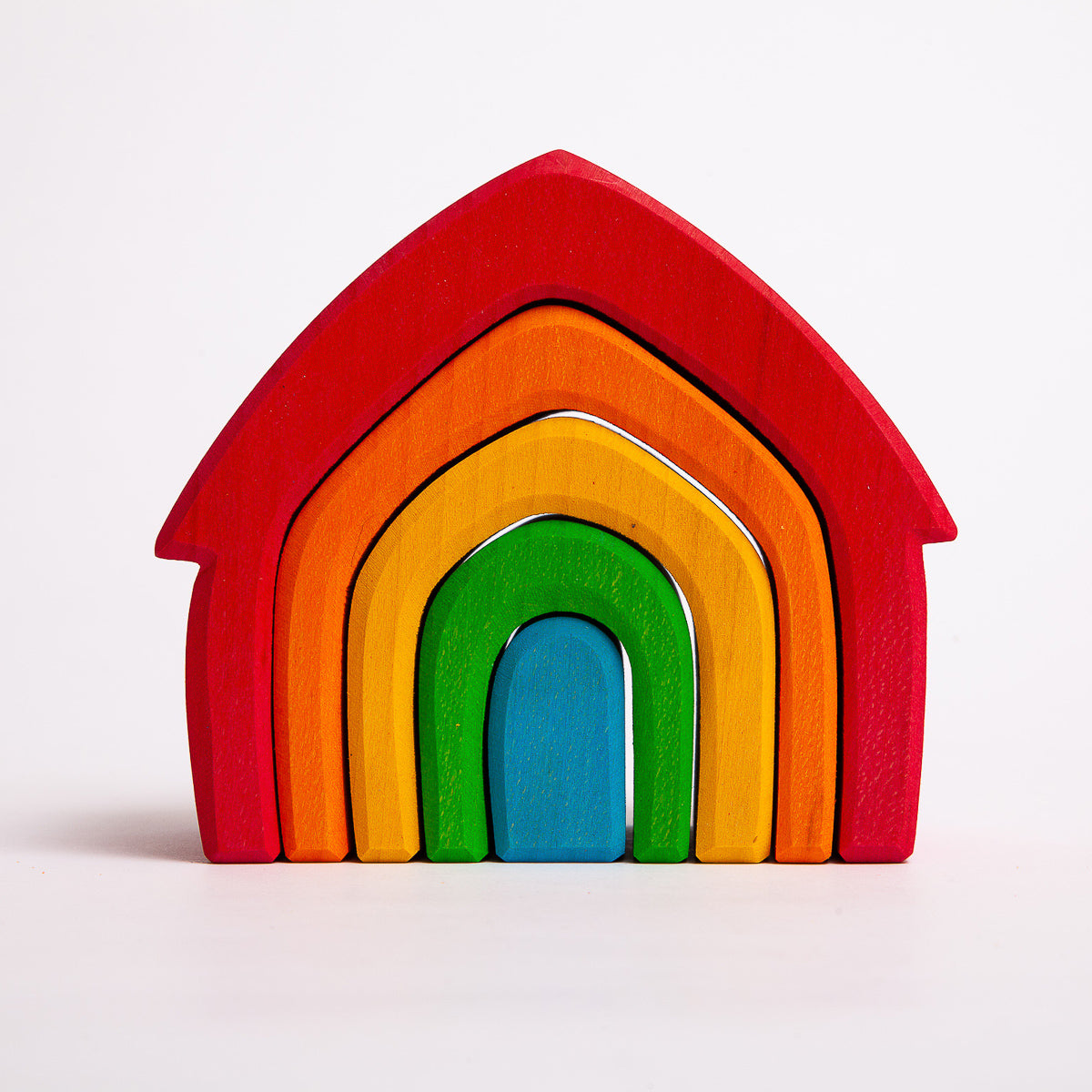 Grimms Wooden House Rainbow – The Acorn Store